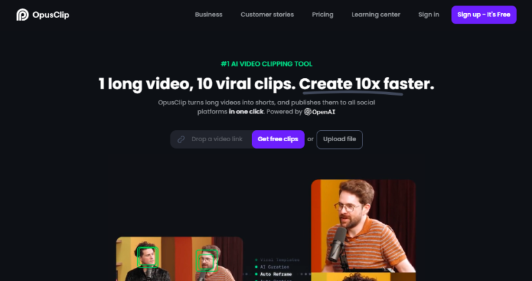 Opus Clip: The Best AI Video Editing and Repurposing Tool