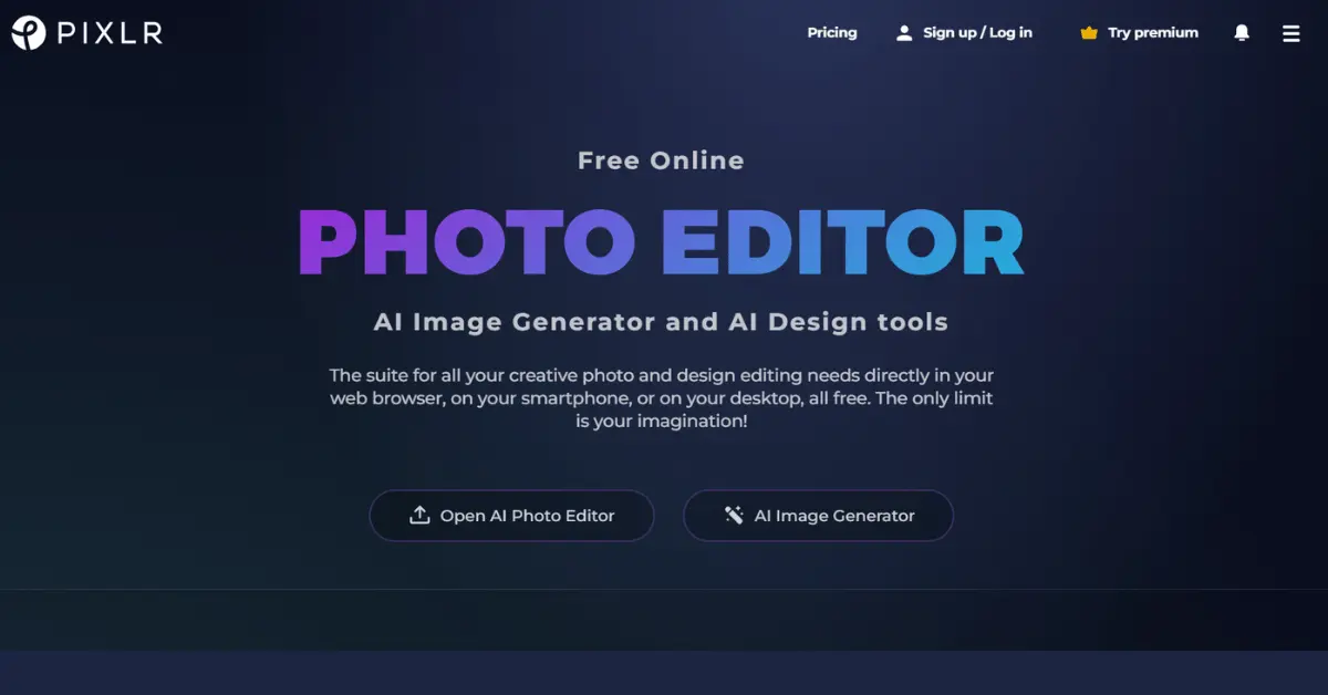 Pixlr a Versatile Photo Editing and Design Platform